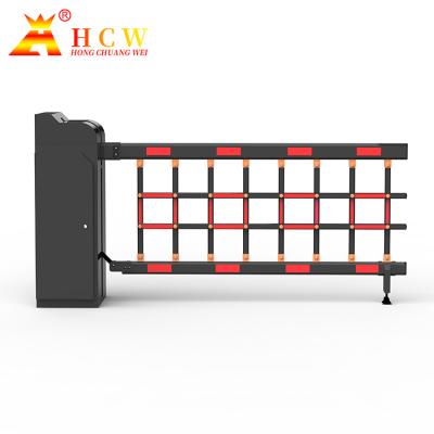 China HCW KM05 Parking Lot Fence Arm Barrier Gate CE EMC 3-6m Boom Length for sale