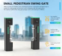China HCW CW490 Small Pedestrian Channel Swing Gate for Access Control for sale