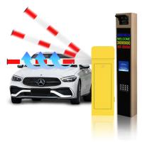 China HCW CW203 DC Brushless Automatic Barrier Gate for Parking Lot Access Control for sale