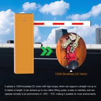 China Parking Barrier Gate equipped with advanced motor system for quiet operation and performance in busy parking environments for sale