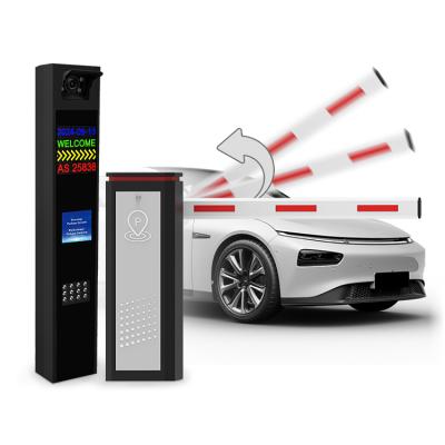 China Parking Barrier Gate Featuring DC Brushless Motor and Traffic Light for Secure and Parking Lot Entrance and Exit Vehicle Control for sale