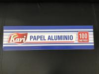 China Restaurant Parchment Lined Foil , Aluminum Foil Wrap 3 - 300m Length for sale