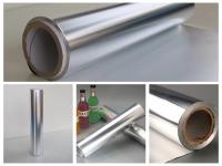 China Silver Color Household Aluminium Foil 30cm Width Food Safe For Storing / Packing for sale