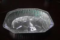 China Roasting Aluminum Foil Cupcake Pans , Mini Foil Baking Pans Eco Friendly for sale