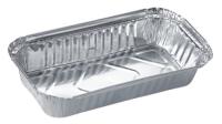 China High Purity Foil Disposable Food Containers , Foil Catering Trays With Lids for sale