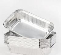 China Disposable Food Aluminium Foil Container Good Appearance For Food Package for sale