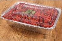 China Recycle Foil Food Storage Containers , Catering Aluminium Foil Pie Dishes Eco Friendly for sale