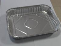China Baking Foil Food Storage Containers , Ovenable Rectangle Aluminum Pan for sale