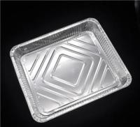 China Baking Foil Food Storage Containers , Ovenable Rectangle Aluminum Pan for sale