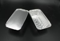 China Fastfood Aluminium Cooking Pans , Disposable Foil Pans With Lids Custom Thickness for sale