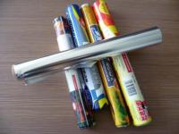 China 10 - 24 Micron Thickness Kitchen Aluminium Foil , Strong Aluminium Foil For Restaurant for sale