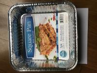 China Food Package Aluminum Foil Pans Durable Lightweight Environment Friendly for sale