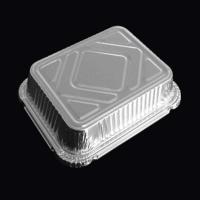 China Rectangle Baking Aluminium Foil Pie Dishes , Disposable Aluminum Baking Pans for sale