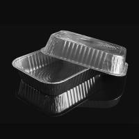China Rectangle Baking Aluminium Foil Pie Dishes , Disposable Aluminum Baking Pans for sale