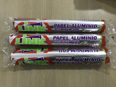 China Disposable Catering Aluminium Foil Roll 10 - 60cm Width For Food Packing for sale