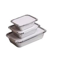 China Disposable Aluminium Foil Container 40 - 200mic Thickness Silver Color for sale