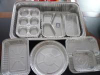 China Food Aluminium Foil Container Tray With Lids Aluminium Roasting Pan for sale