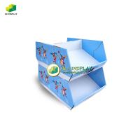 China Retail Store Corrugated Paper Pop Display Stand Stackable for Advertising for sale