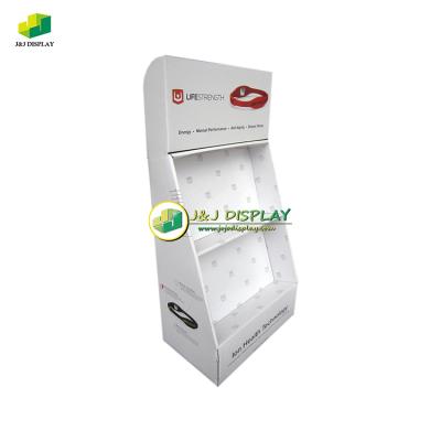 China Health Product Floor Stand Cardboard Display Units Customized for sale
