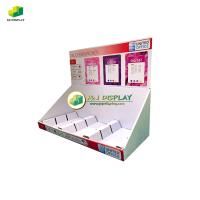 China Cardboard Display Unit Counter Top Display Box PDQ For Ink Fillers Box Stationery Rack for sale