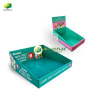 China Dry Shampoo Cardboard Countertop Display Retail PDQ Store Shelf Stand Pop Foldable for sale
