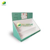 China DIY Desk Countertop Cardboard Display Box Pop Foldable PDQ For Note Books for sale