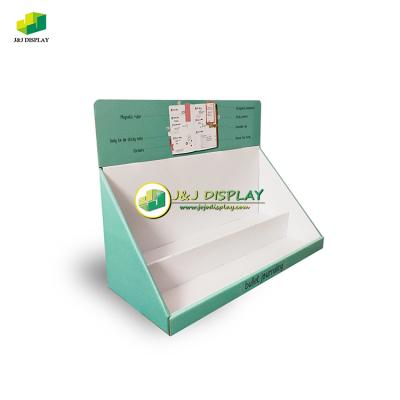China DIY Desk Countertop Cardboard Display Box Pop Foldable PDQ For Note Books for sale