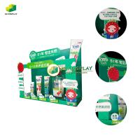 China Baby Care Toothbrush Counter Display Units Retail Store Shelf Bin CDU for sale