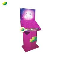 China Supermarket Cardboard Dump Bins Personal Care Floor Stand POS Display Units for sale