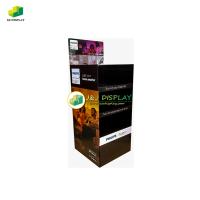 China Lamp Cardboard Display Rack Advertising Pop Floor Display Foldable For Light for sale