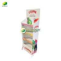 China Food Paper Display Stand Soup POP Stand Display Unit Promotion Display Rack for sale