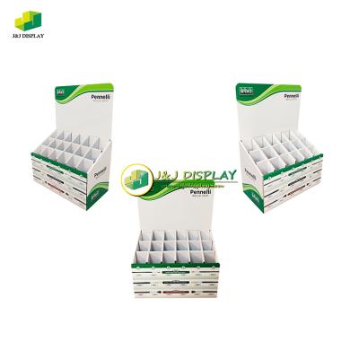China Custom Stationery Shelf Ready PDQ Pens POS Display Counter for Retail for sale