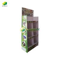 China Cardboard POS Display Stand Foldable Household Products In Shops for sale