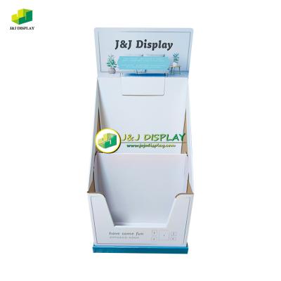 China Custom Dump Bins Paper bin Promotional floor display stand for toys and decorations cardboard Display for sale