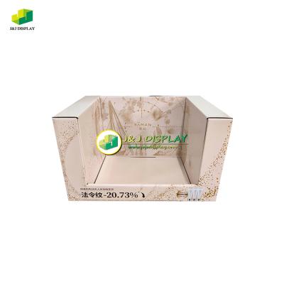 China POS Corrugated Display Stands Biodegradable Full Color Printed for sale