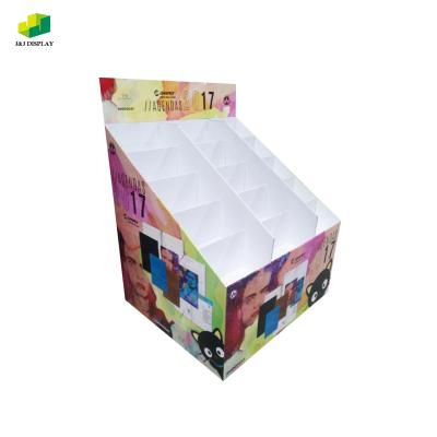 China Cardboard Retail Floor Stand Foldable Offset Printing for Supermaket for sale