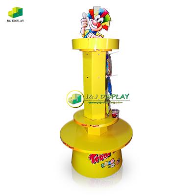 China Promotion Floor Display Stand Corrugated CMYK Printing For Advertising for sale