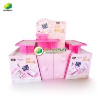China Corrugated Paper Promotion Retail Dump Bin Display Stackable Waterproof for sale