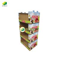 China Corrugated Board Pop Display Stand Stackable for Retail Store Advertising Exhibition for sale