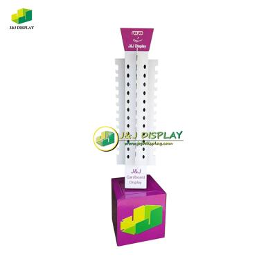 China Exhibition POS Cardboard Display Lightweight Freestanding for sale