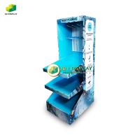 China Shop POS Cardboard Display Stand Powder Coated For Advertisement for sale