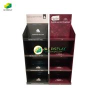 China Adjustable Knock Down Stand Paper Display Units Foldable for Stationery for sale