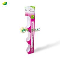 China Supermarket Retail Hanging Display Stand 3 Tiers For Body Lotion for sale