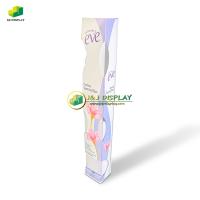 China Full Color Printing EVE Hang Sell Display Stand Hanging Display Rack 3-5 Shelves for sale