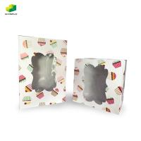 China CMYK Color Small Cardboard Box 300g For Cake Advertising for sale