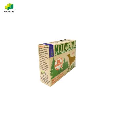 China 300g Single Copper Color Carton Packaging Box Digital Printed For Dog Care Products for sale