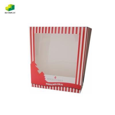 China CMYK Color Cake Cardboard Box 300g Single Copper Waterproof for sale