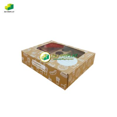 China Matte / Glossy Lamination Carton Packaging Box With Transparent Window for sale