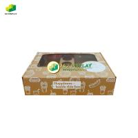 China Digital Printed Kraft Color Box Matt Cake Kraft Color Box Multi Functional Custom Display Boxes Cardboard for sale