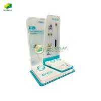 China Acrylic Plastic Display Stands Customized Retail Countertop Display Supermarket Plastic Shelving Display For Toothbrush for sale